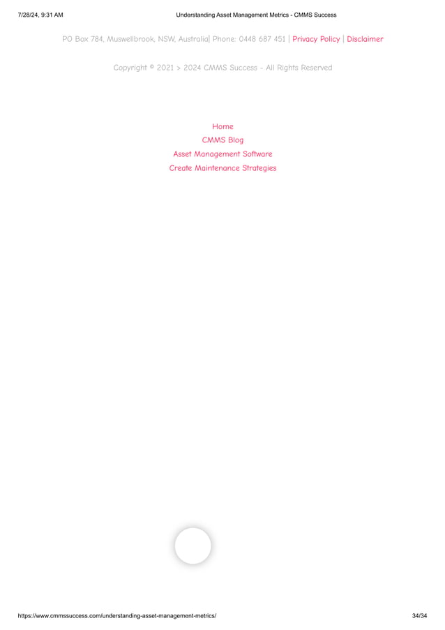 Understanding Asset Management Metrics - CMMS Success.pdf