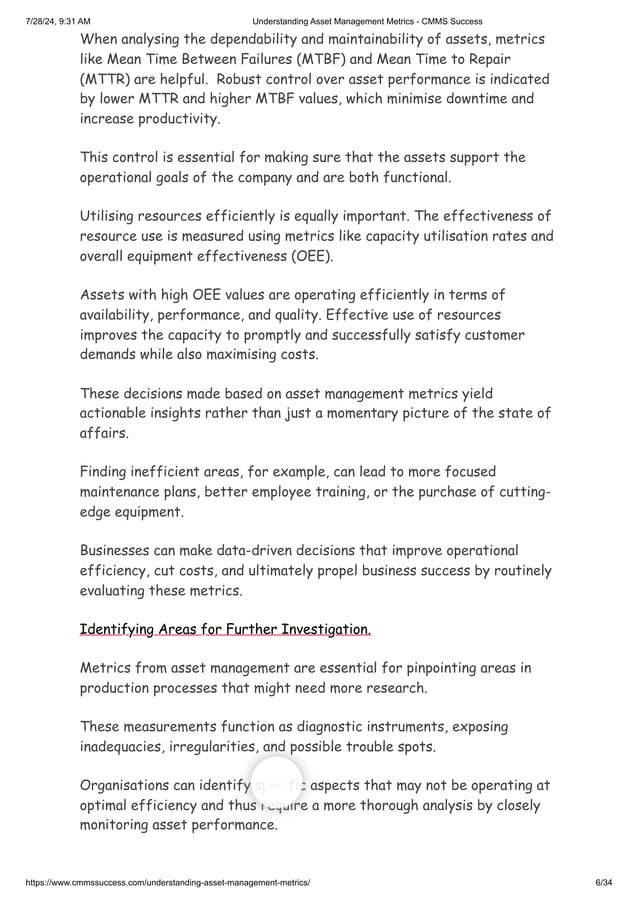 Understanding Asset Management Metrics - CMMS Success.pdf