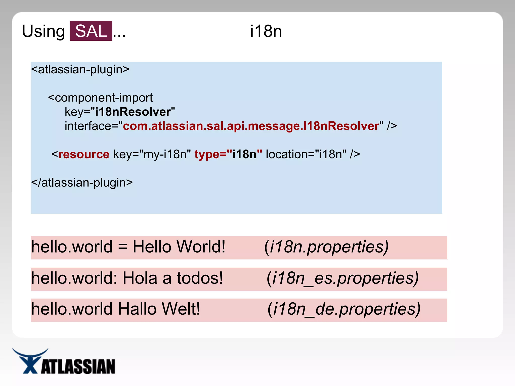 AtlasCamp 2010: Understanding the Atlassian Platform - Tim Pettersen | PPT