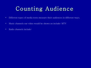 Understanding audiences and target audiences | PPT