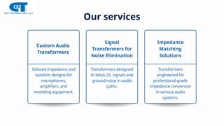 What Are Audio Transformers And Their Work? | PPT