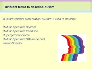 Understanding autism power point show | PPS