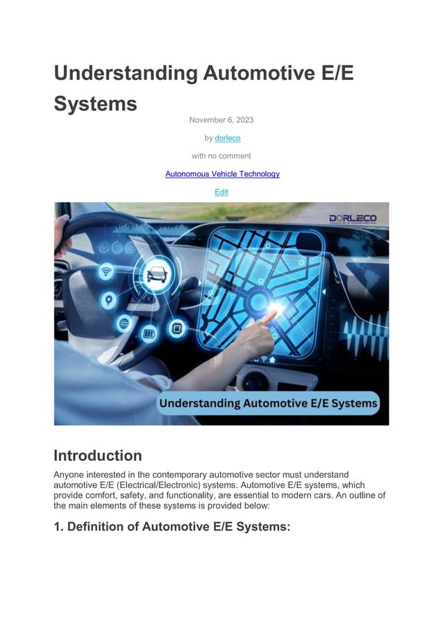 Understanding Automotive | PDF | Automotive Industry | Industries