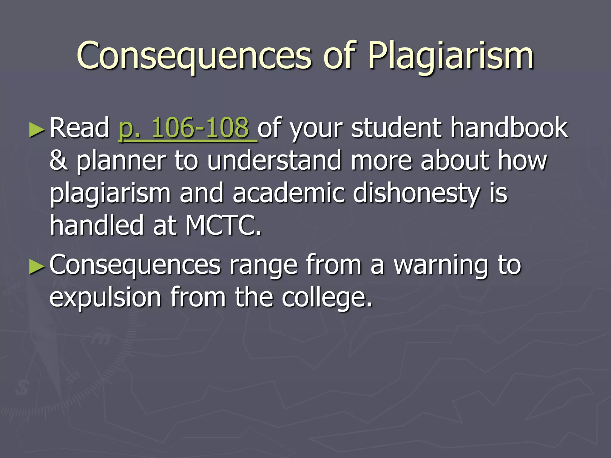 Understanding & avoiding_plagiarism | PPT Understanding & avoiding_plagiarism | PPT
