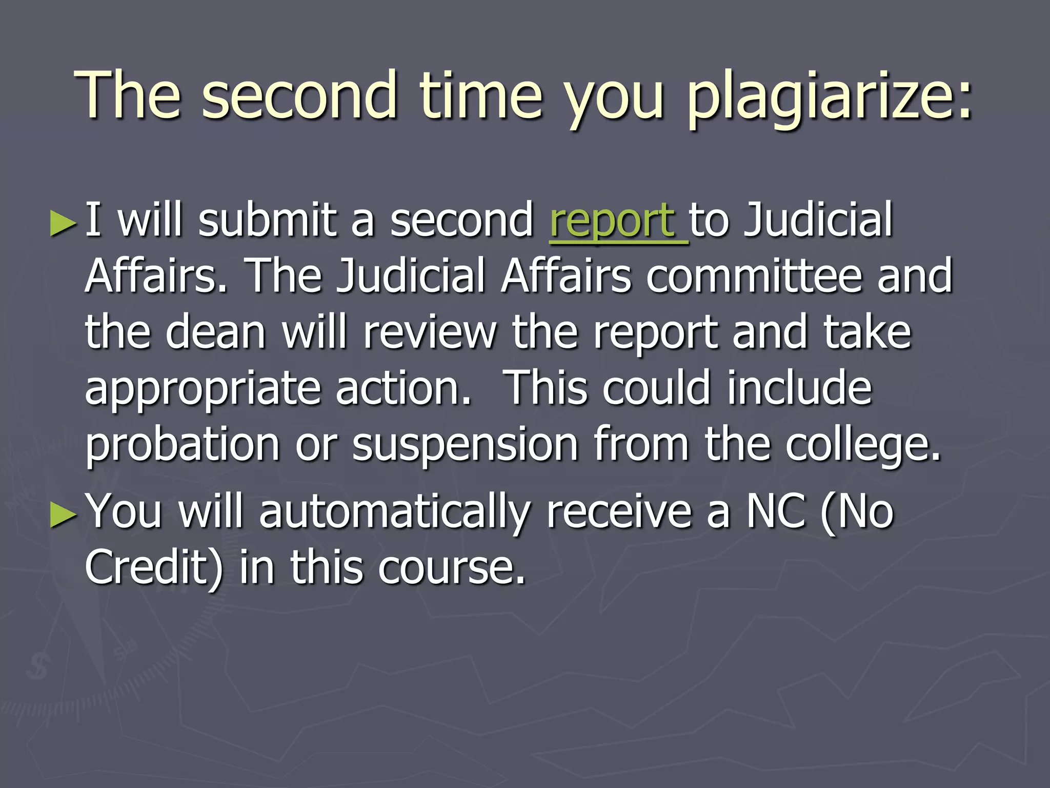Understanding & avoiding_plagiarism | PPT