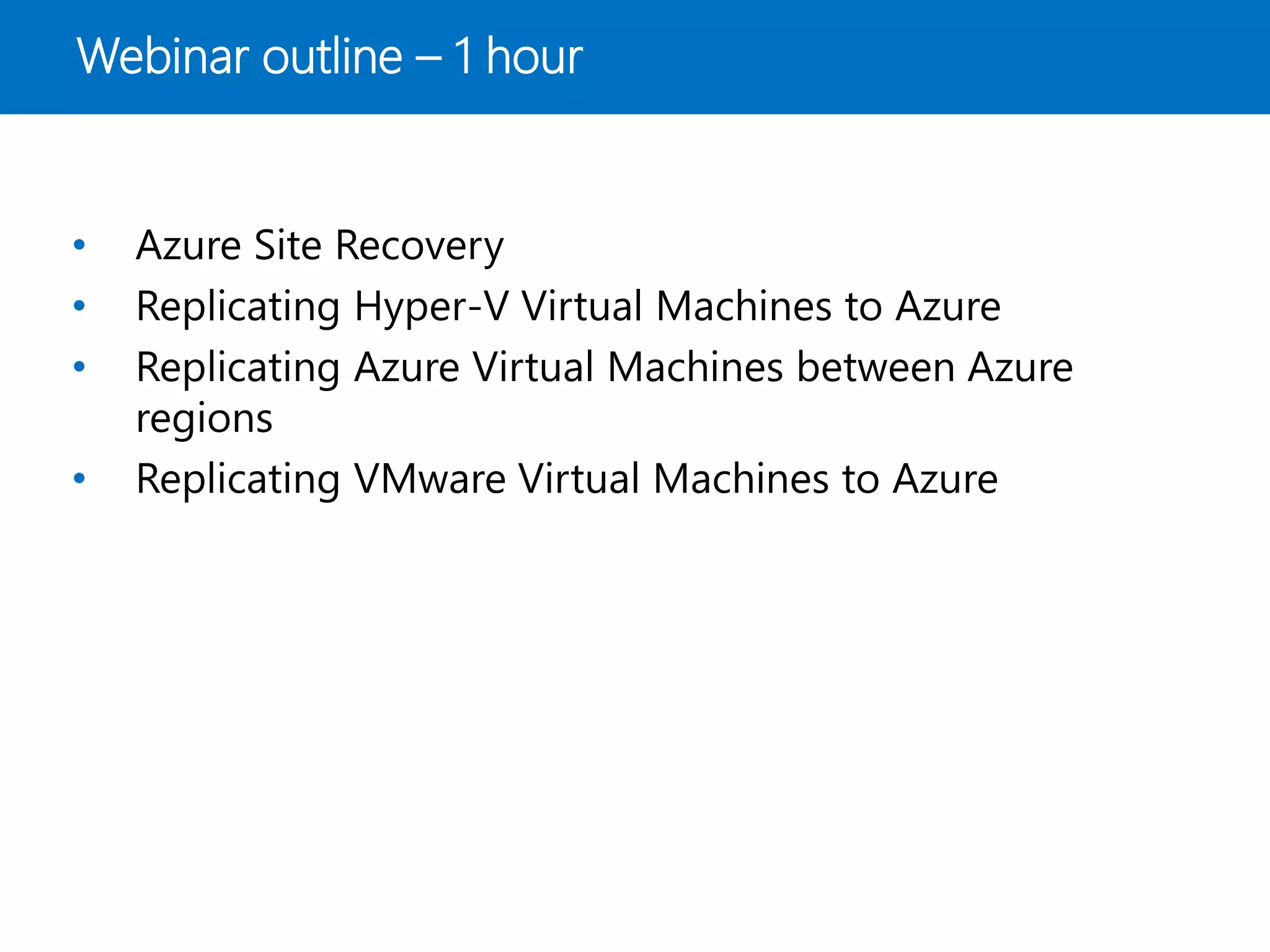 Understanding Azure Disaster Recovery | PPTX