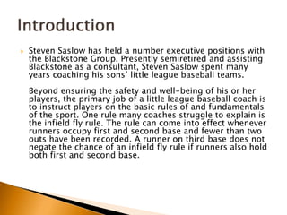 Understanding Baseball's Infield Fly Rule | PPTX