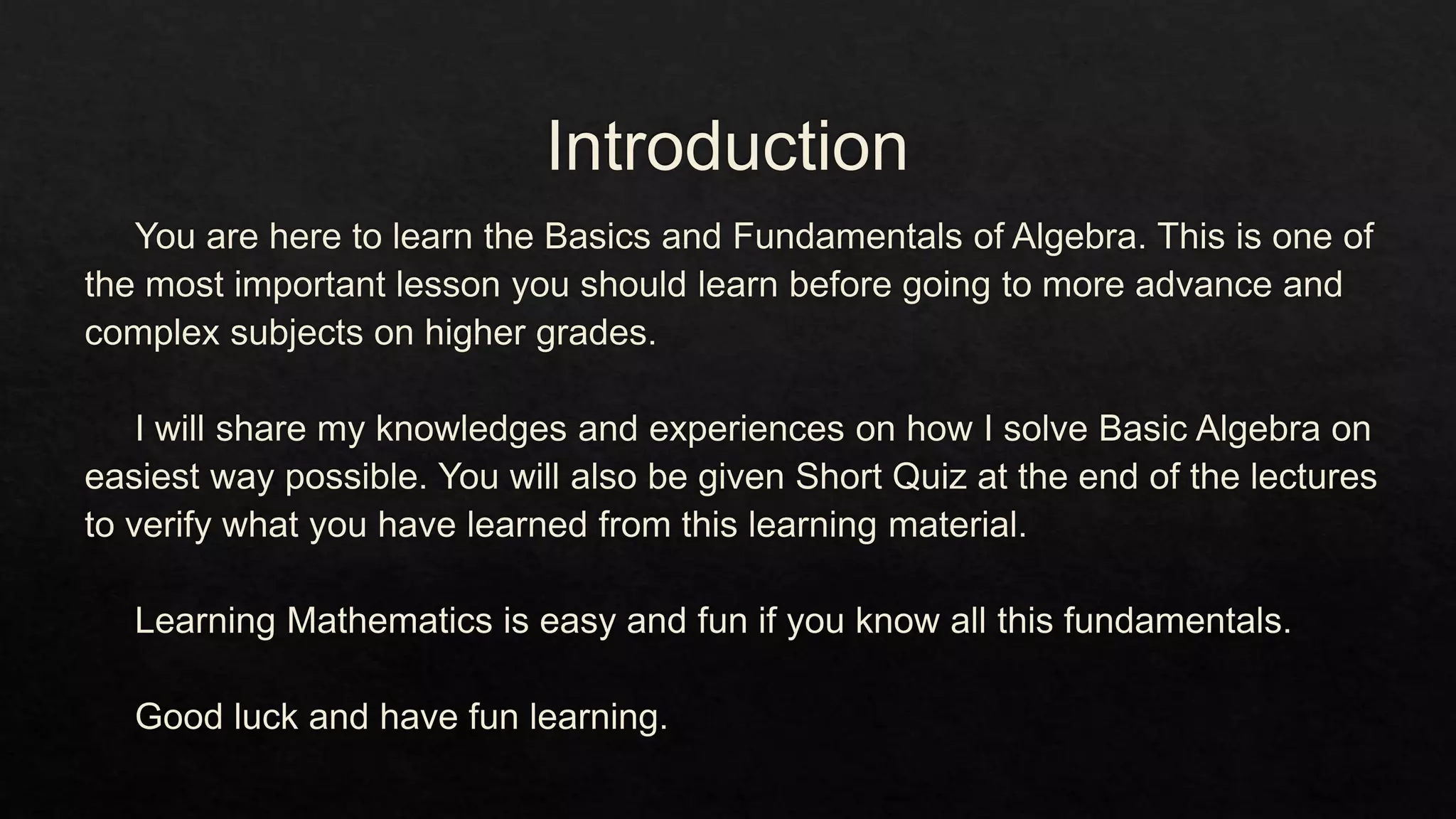 UNDERSTANDING BASIC ALGEBRA EASIEST WAY.pptx