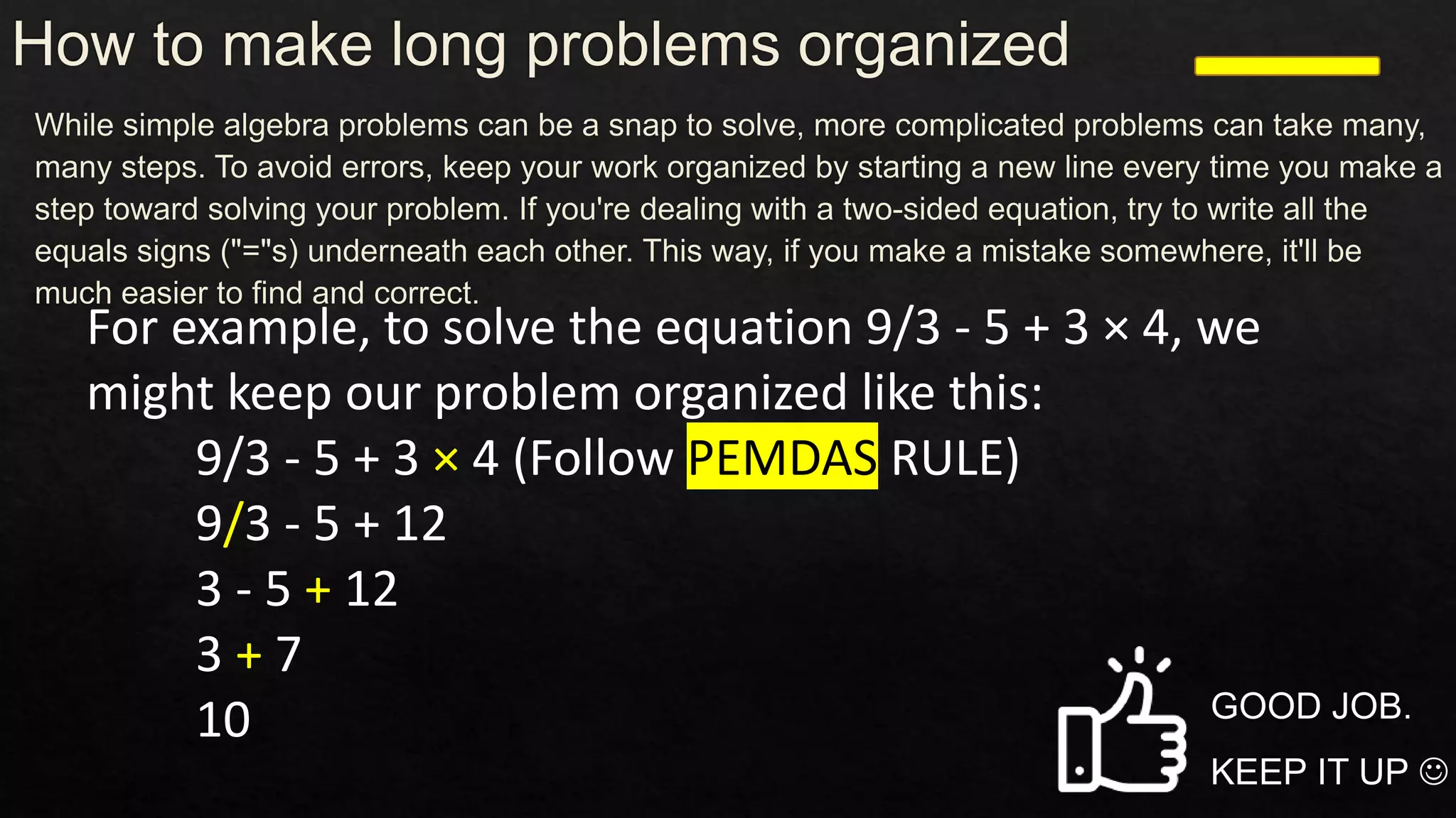 UNDERSTANDING BASIC ALGEBRA EASIEST WAY.pptx | Free Download