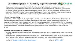 Understanding Basics for Pulmonary Diagnostic Services Coding.pptx
