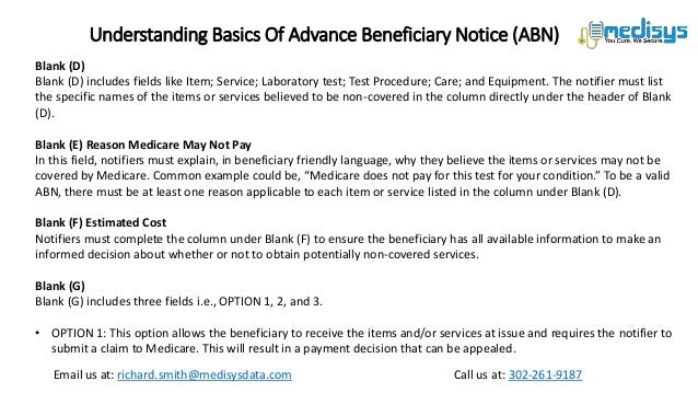 Understanding Basics Of Advance Beneficiary Notice (ABN).pptx