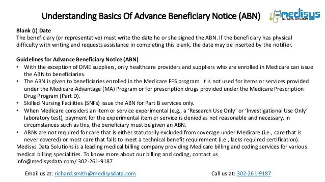 Understanding Basics Of Advance Beneficiary Notice (ABN).pptx
