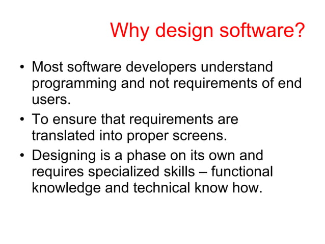 Understanding basics of software development and healthcare | PPT ...