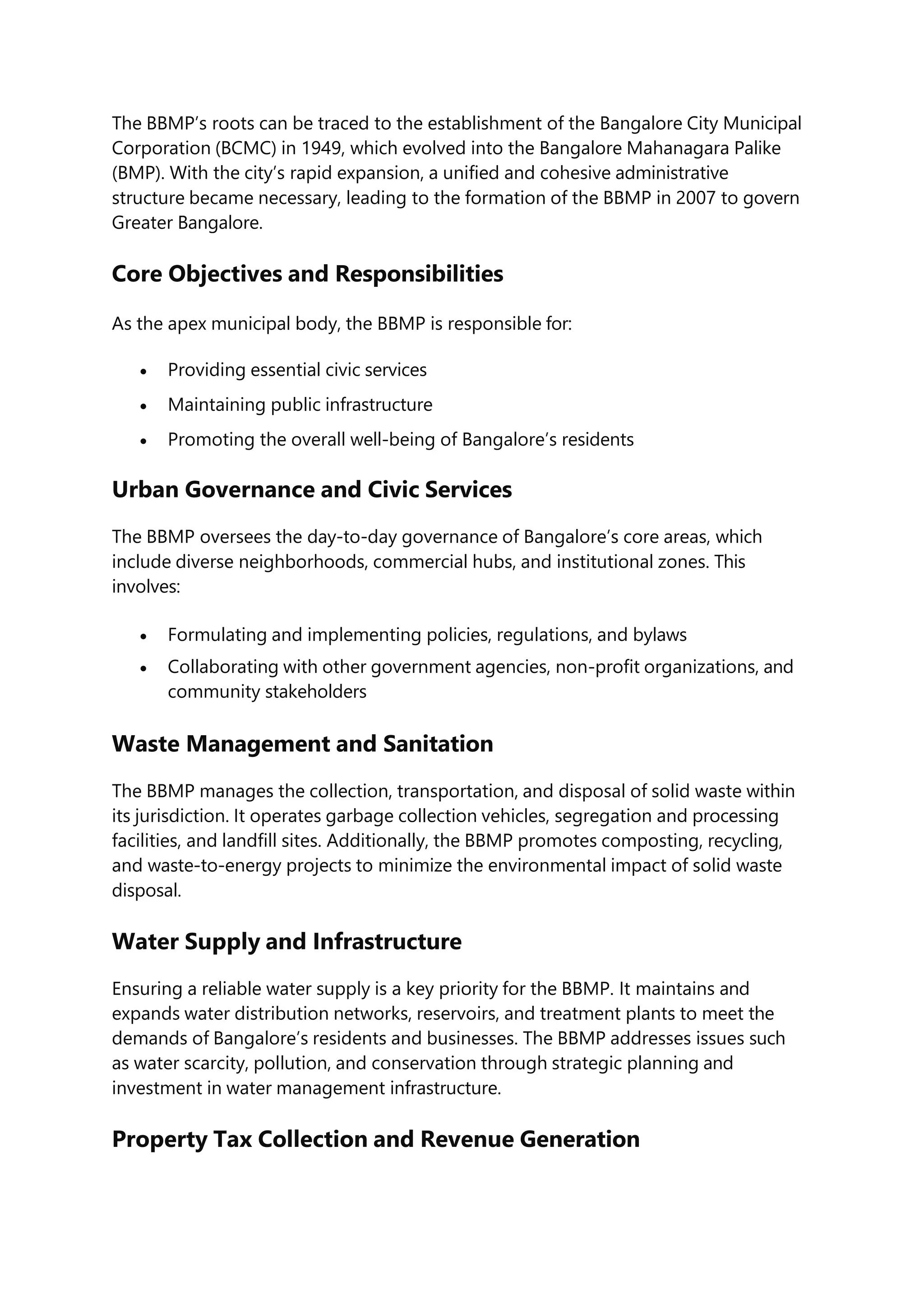 What is BDA? Understanding the Bangalore Development Authority | PPTX