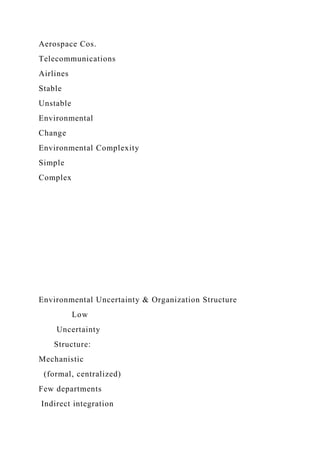 Understanding Bentley’s OrganizationStructure .docx