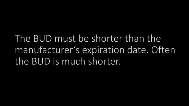 Understanding Beyond-Use Dating for Sterile Compounds | PPTX ...