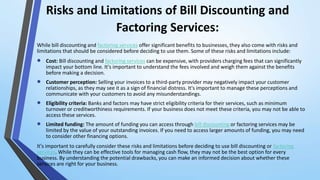 Understanding Bill Discounting and Factoring Services: A Comprehensive ...
