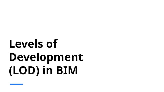 Understanding BIM - Levels and Dimensions.pptx | 3-D Graphics ...