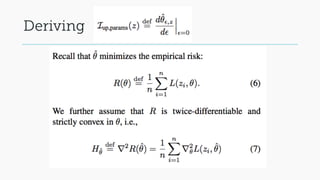 ICML2017 best paper (Understanding black box predictions via influence functions) | PDF