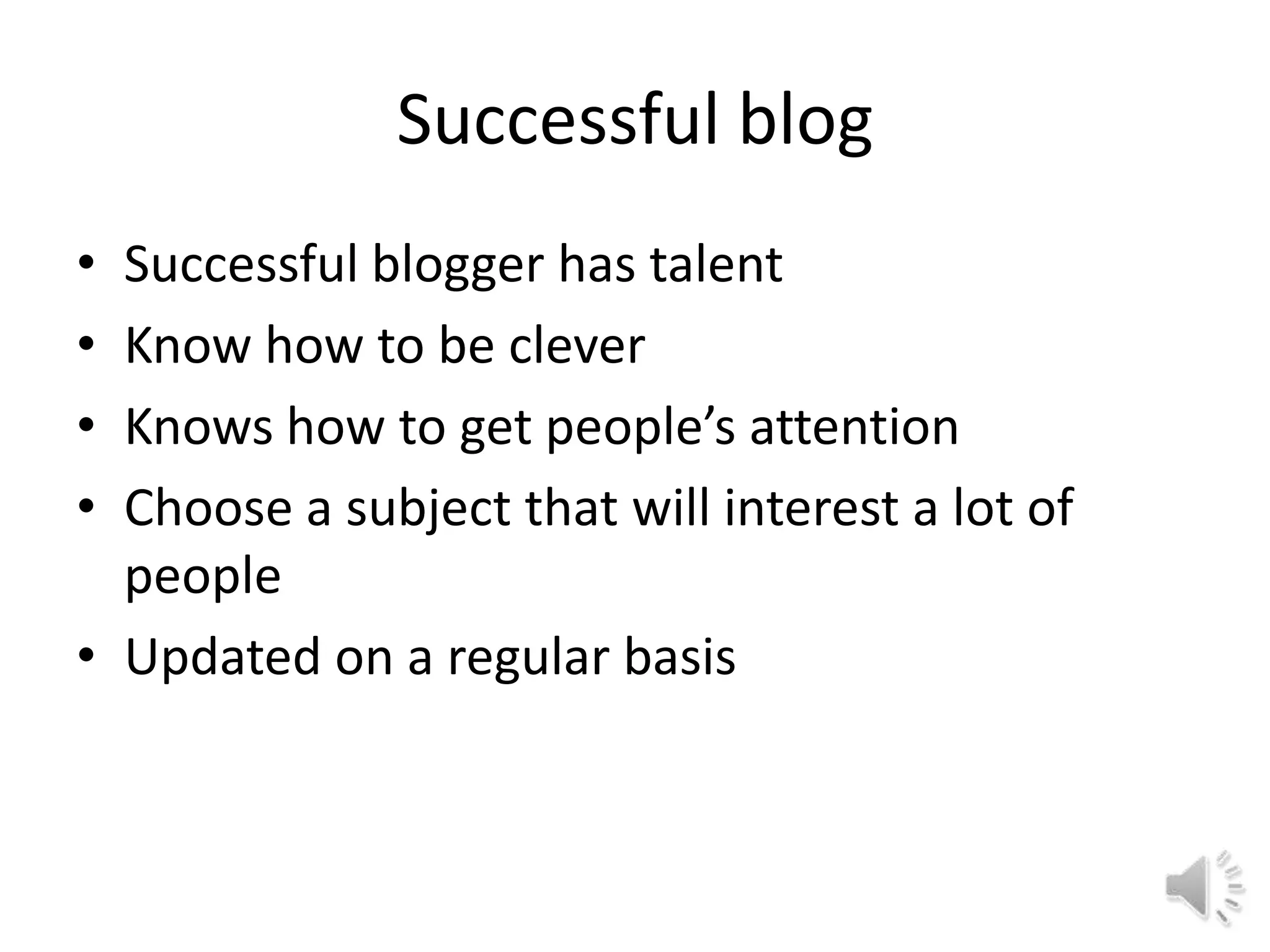 Understanding blogs | PPTX