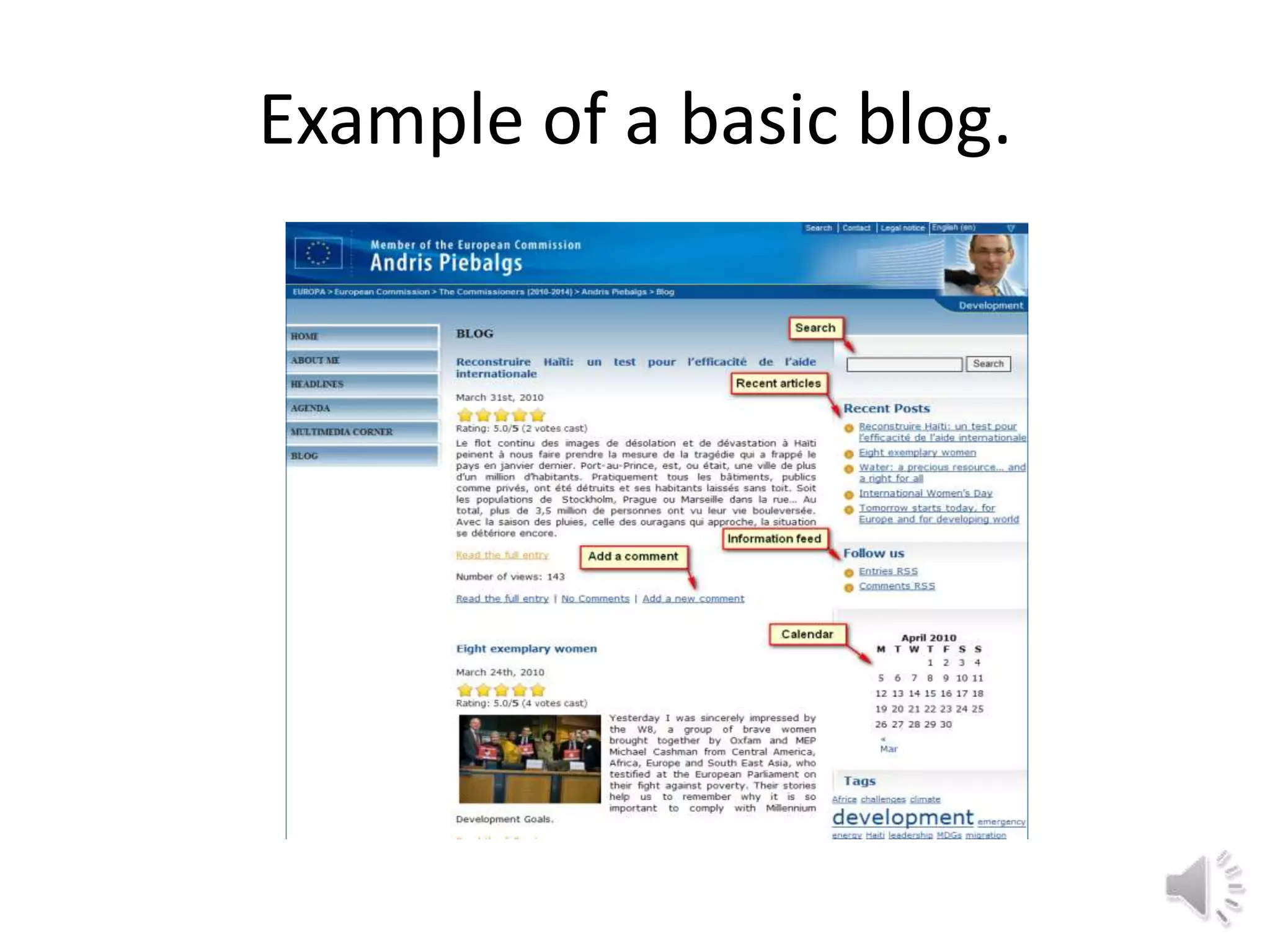Understanding blogs | PPTX