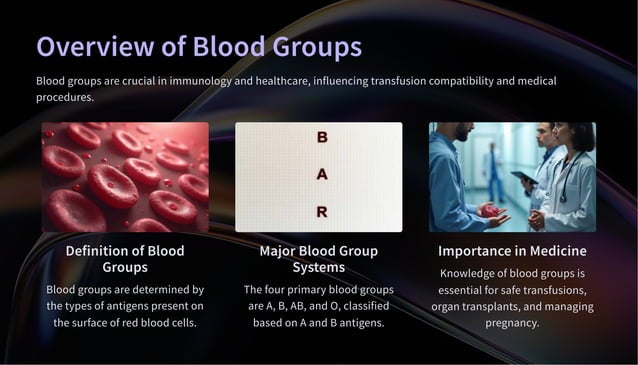 Understanding Blood Groups in human beings | PDF