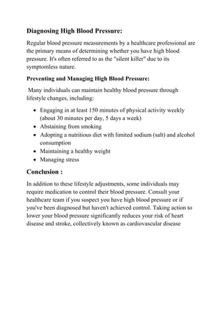 Understanding Blood Pressure | PDF