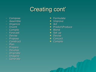 Understanding Bloom’s Taxonomy | PPT