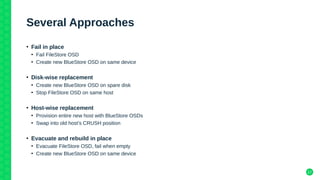 Understanding blue store, Ceph's new storage backend - Tim Serong, SUSE ...