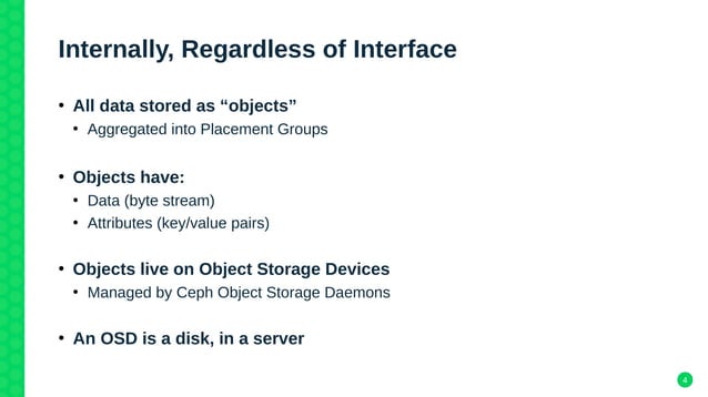 Understanding blue store, Ceph's new storage backend - Tim Serong, SUSE ...