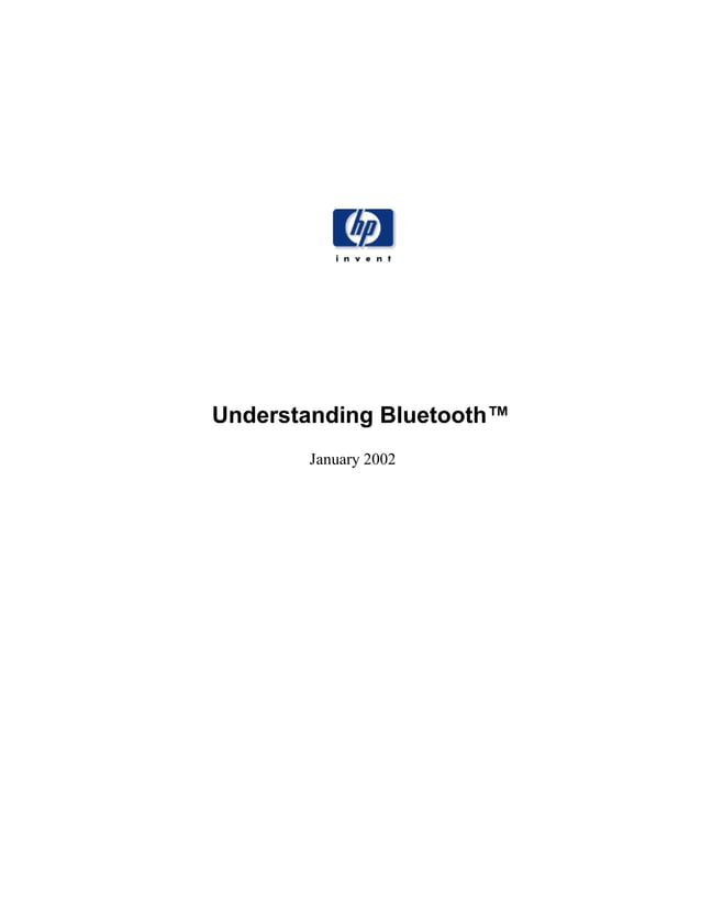 Understanding bluetooth | PDF | Computer Networking | Computing