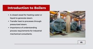 Understanding Boilers in industrial project | PDF