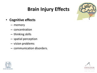 Understanding brain injury | PPTX | Death, Injury, or Military Conflict ...