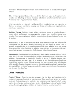 Dr Peter Lucas | Understanding Brain Tumours | PDF | Cancer | Diseases ...