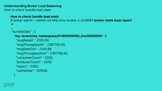 Understanding Broker Load Balancing - Pulsar Summit SF 2022 | PPT