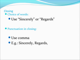 Understanding business etiquette | PPT | Email | Internet