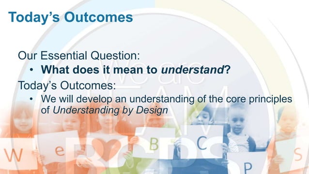 Understanding by design an overview | PPTX | Educational Assessment ...