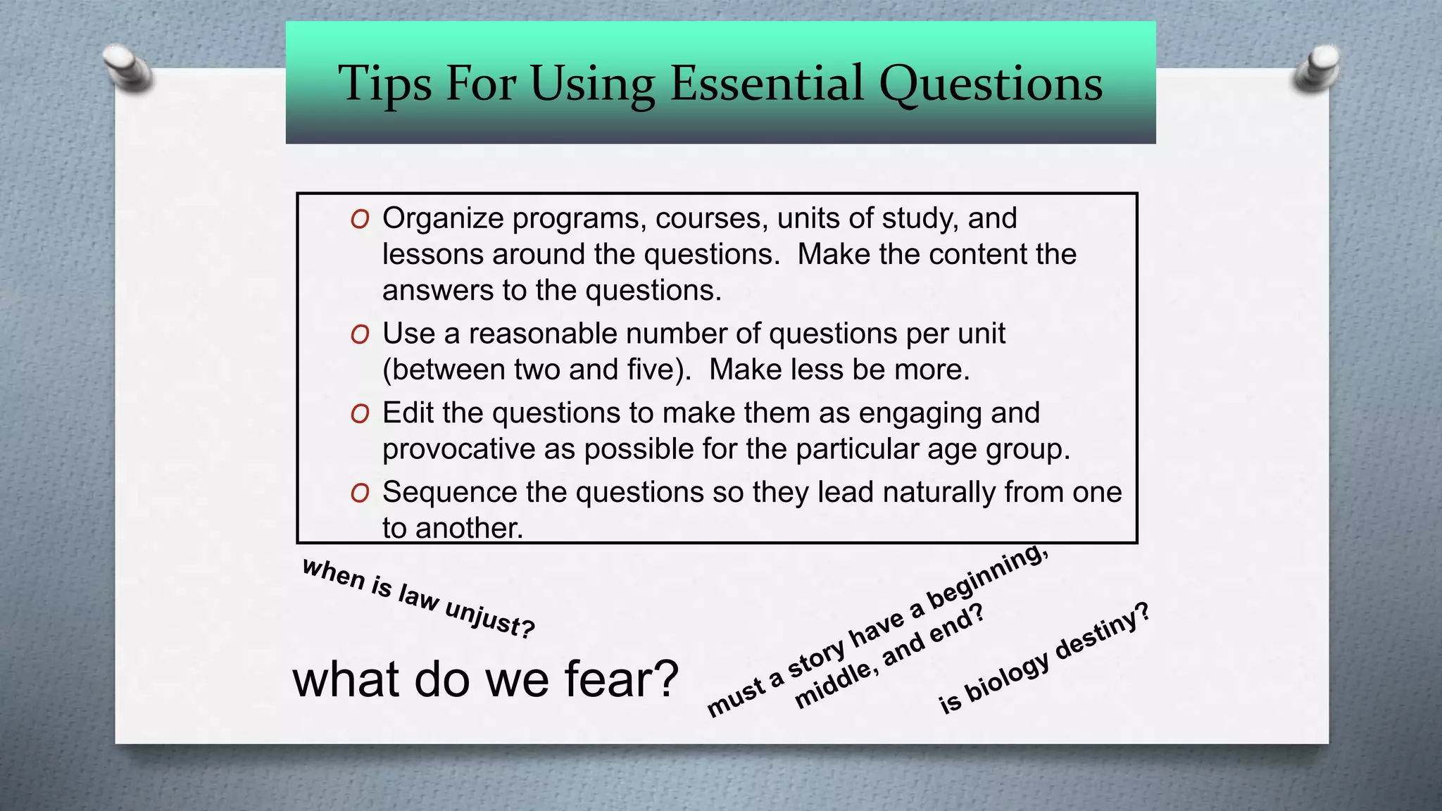 Understanding by design Stage-1-lesson 7 | PPTX | Educational ...