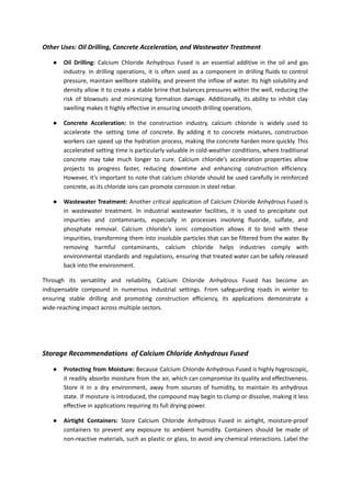 Understanding Calcium Chloride Anhydrous Fused_ A Comprehensive Guide ...