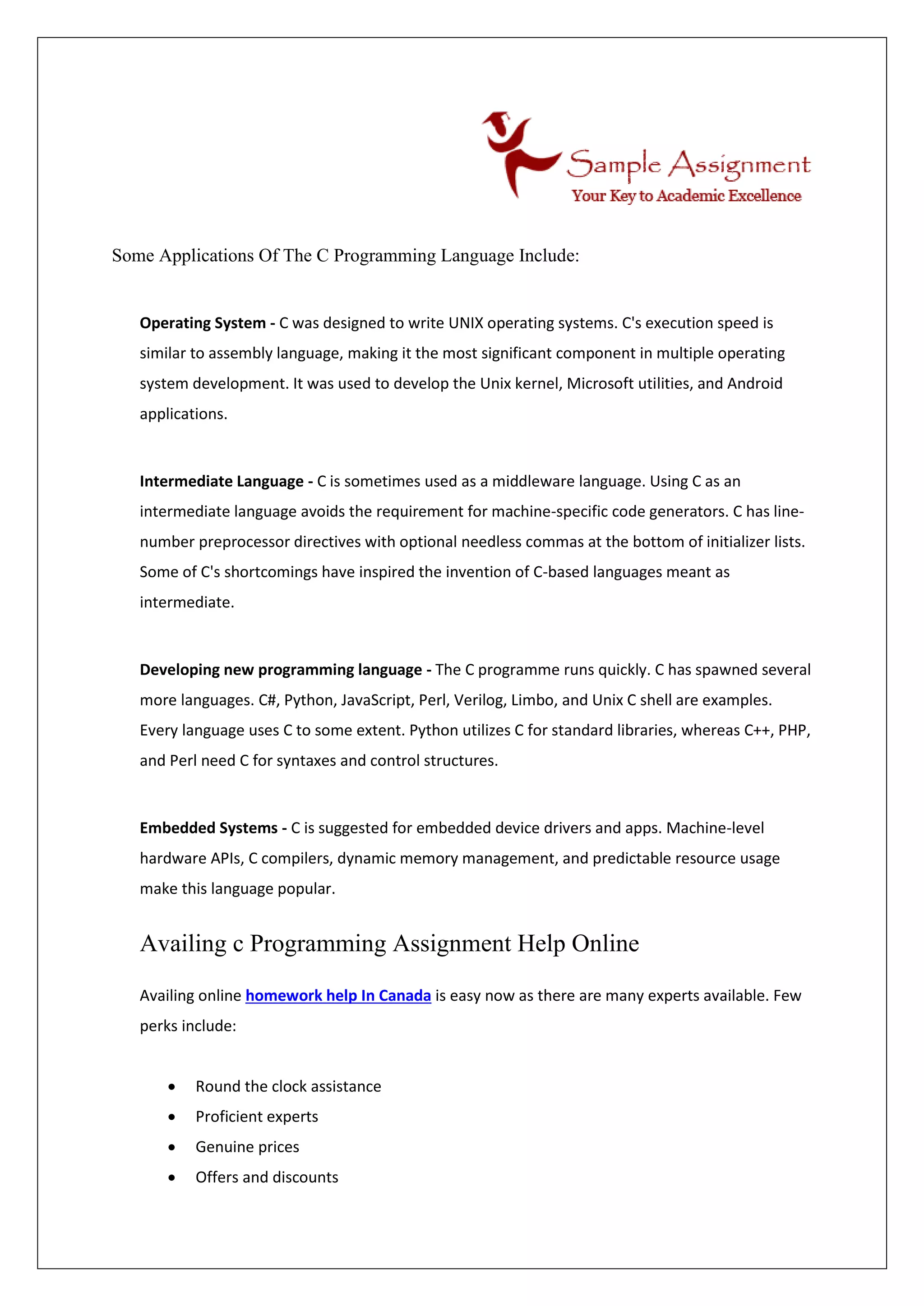 Understanding C and its Applications.pdf | Operating Systems | Computer ...