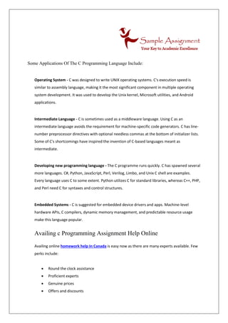 Understanding C and its Applications.pdf | Operating Systems | Computer ...