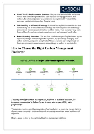 Unlocking the Potential of Carbon Management Platforms: A Comprehensive ...