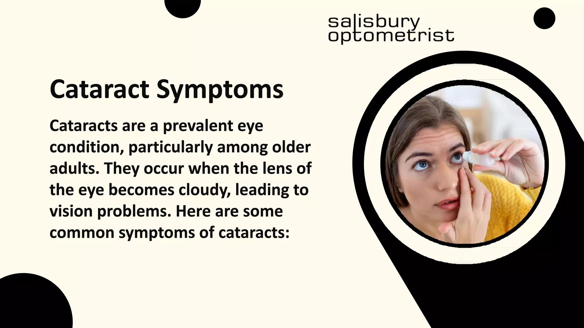 Understanding Cataract Symptoms, Dry Eye Syndrome, and Pink Eye ...