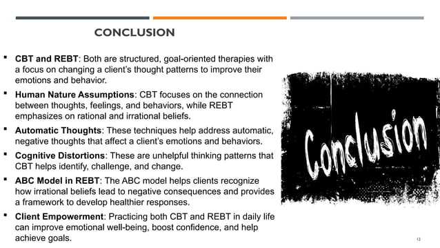Understanding CBT and REBT in Therapy.pptx