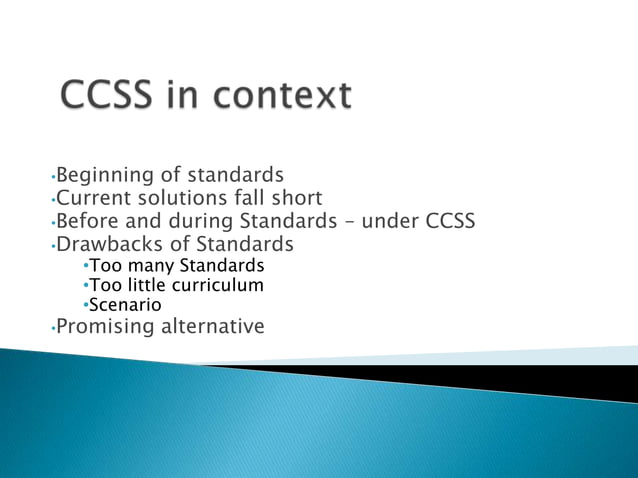 Understanding ccss | PPSX | Education