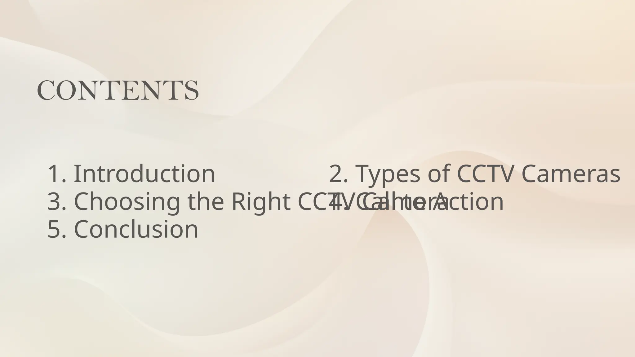 Understanding All CCTV Camera Types. | PPTX