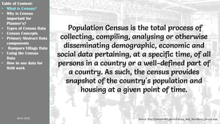 Understanding Census and Primary Data Abstract | PDF