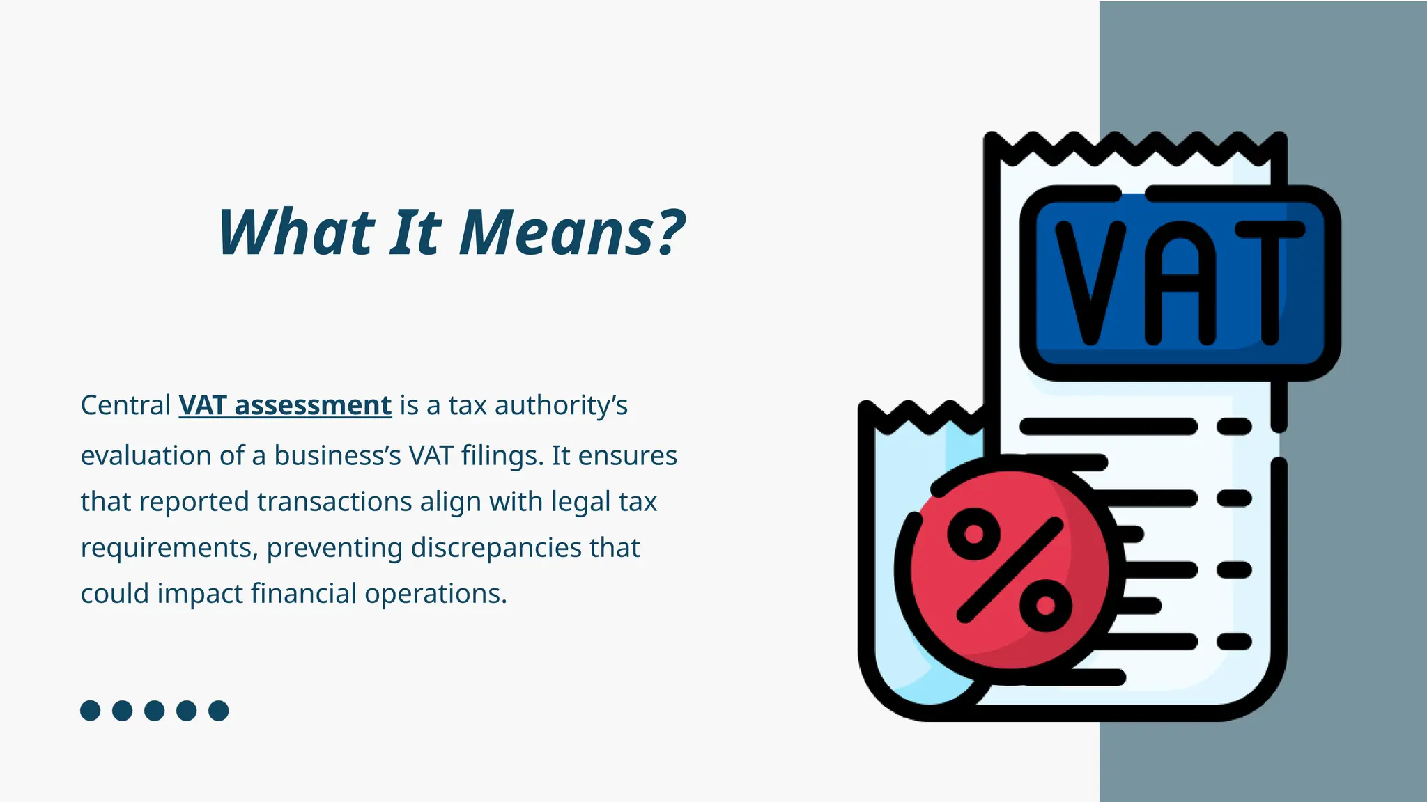 Understanding Central VAT Assessment: Challenges & Best Practices | PPTX