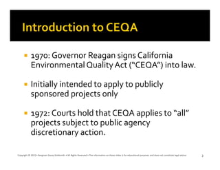 Understanding CEQA Law | PDF