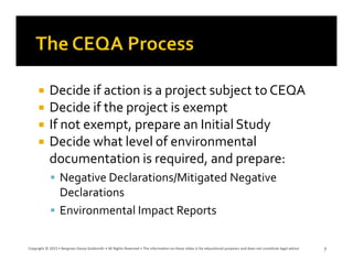 Understanding CEQA Law | PDF